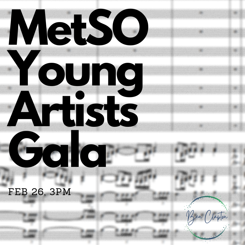 MetSO Young Artists Gala – Ben Clapton