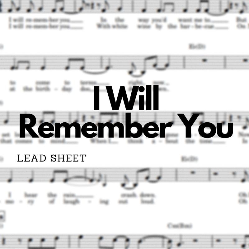 I Will Remember You – Ben Clapton